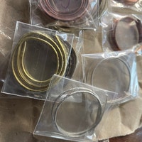 Copper Lopsided Heart Shape Blank Valentine's Day Hearts 27mm X 30mm ...