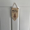 Hand Painted Baby Mandrake Sign Nursery Decor Tiny Crib Sign Wooden ...