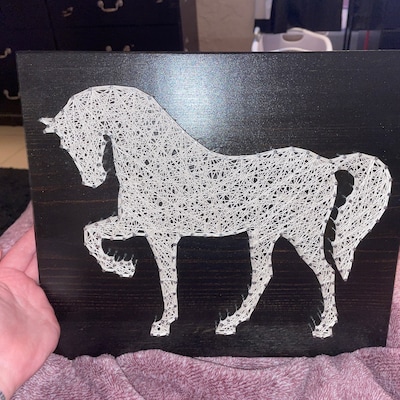 Farm Animal String Art // Horse Art // Pig Art // Sheep Art // Cow Art ...