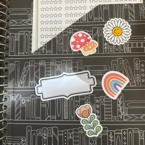 Rating STARS Blank Each Sticker .28h X 1.08w 72 Stickers Blank Stars on ...