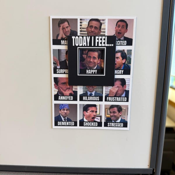 Michael Scott Mood Magnet - Prison Mike - Michael Scott Gifts - the ...