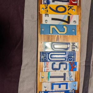 MUSCLE CAR License Plate Art, Fast, FREE Shipping - Etsy