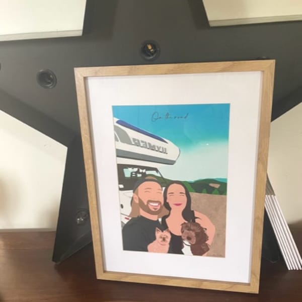 Personalized Illustration Personalized Illustration Ornaments ...