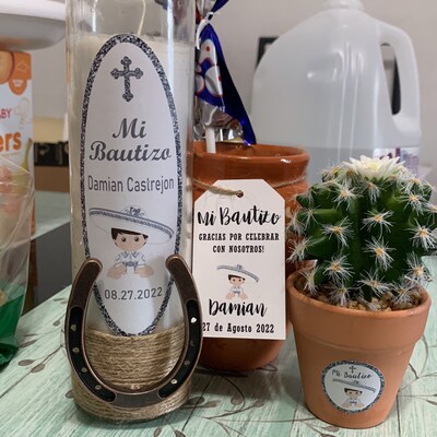 Charro Personalized Stickers /charrito Charrita Labels / Gold or Silver ...