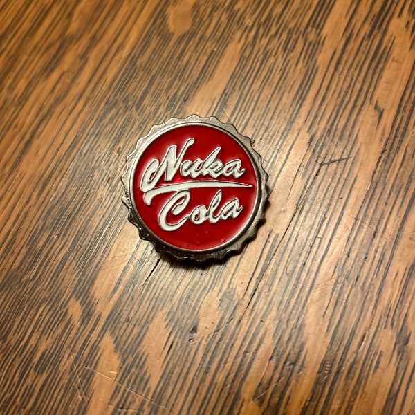 Nuka Cola Cap Pin 1.25 Inch Cosplay - Etsy