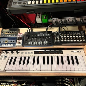 Behringer 2600 Stand / 8u Desktop Synth Rack / Solid Oak Stand - Etsy