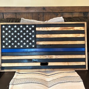 Subdued American Flag, Subdued, Rustic Flag, Wood American Flag, Wood ...