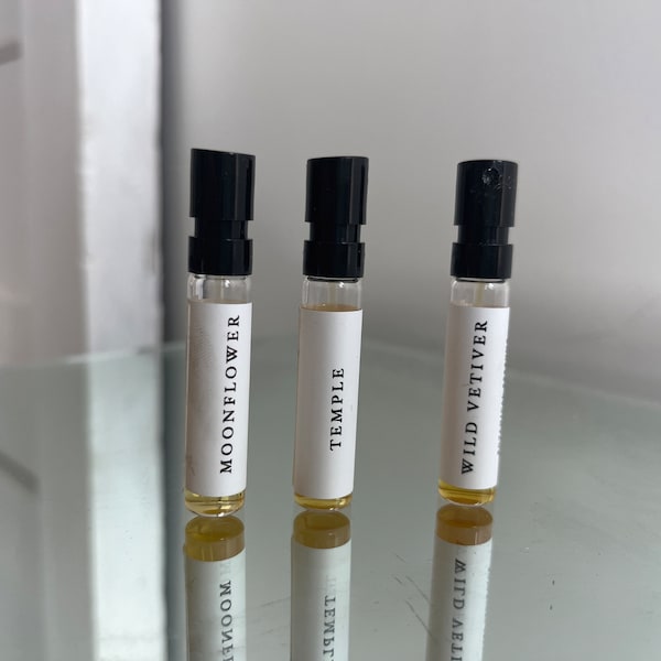 MOONFLOWER All-natural Perfume | Jasmine, Yuzu, Sandalwood | Unisex ...