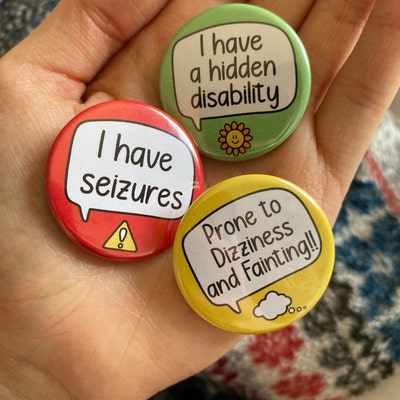 Autism Badge Set INCLUDES 6 Badges Badge Packs Autism Gift Autism ...