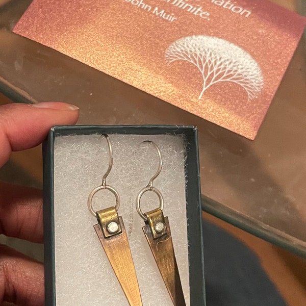 Sterling Silver Spiral Wave // Modern Ocean Rip Curl Hoop // Artisan ...