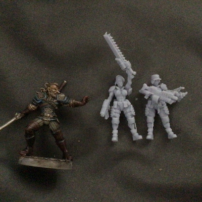 Horror Bearer From dawn of Heresy by Great Grimoire Miniatures - Etsy