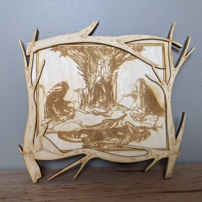 Rustic Tree Branch Frames SVG File,twig Frames Svg,wood Frame Svg ...