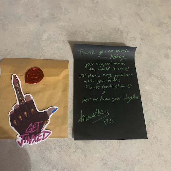 Get Jinxed/ Arcane Sticker - Etsy