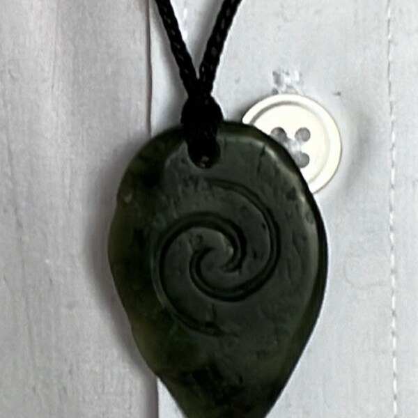 Maori Love Symbol solid Sterling Silver Korunew Zealand - Etsy