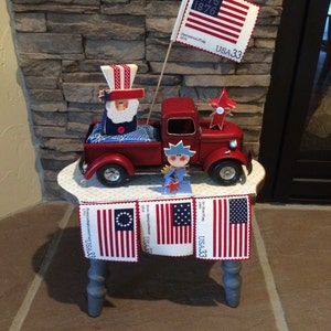 Uncle Sam & Lady Liberty - Etsy