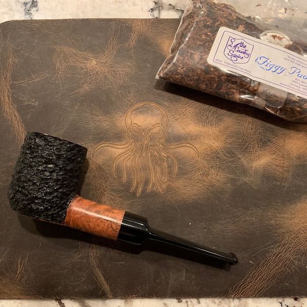 Kraken Deluxe Leather Pipe Pouch - Etsy