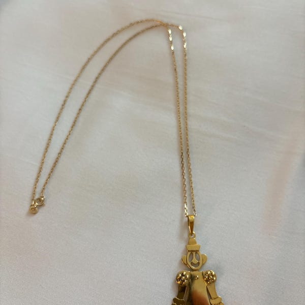 14K Solid Gold Box Chain Necklace, Pure 14K Gold Box Links Chain ...