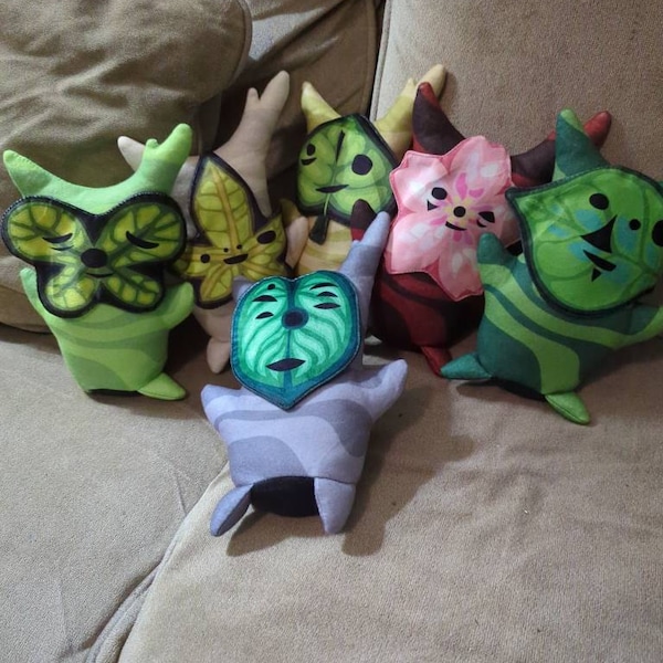 Korok Plush: Legend of Zelda Inspired Polyester Fleece Plushie - Etsy