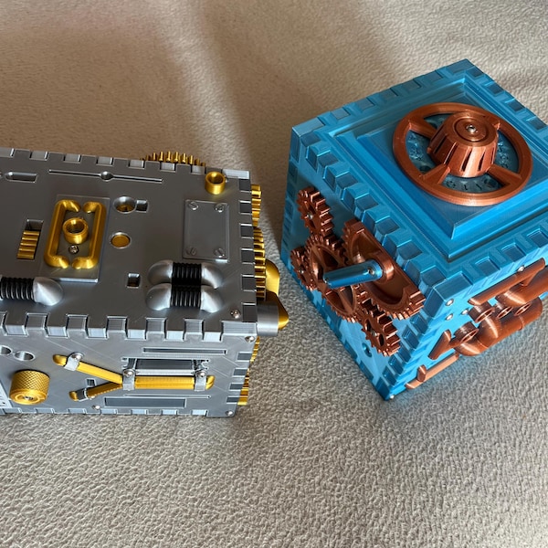 The Steam Machine Puzzle Box - STL Files for 3D Printing - Etsy