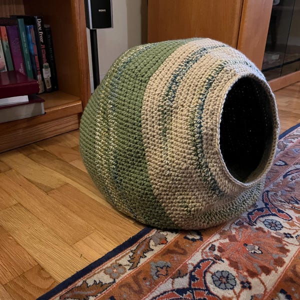 Cat Pod Crochet Pattern © - Etsy