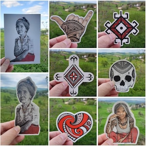 Pinay Indigenous Filipina Filipino Philippines Sticker With - Etsy