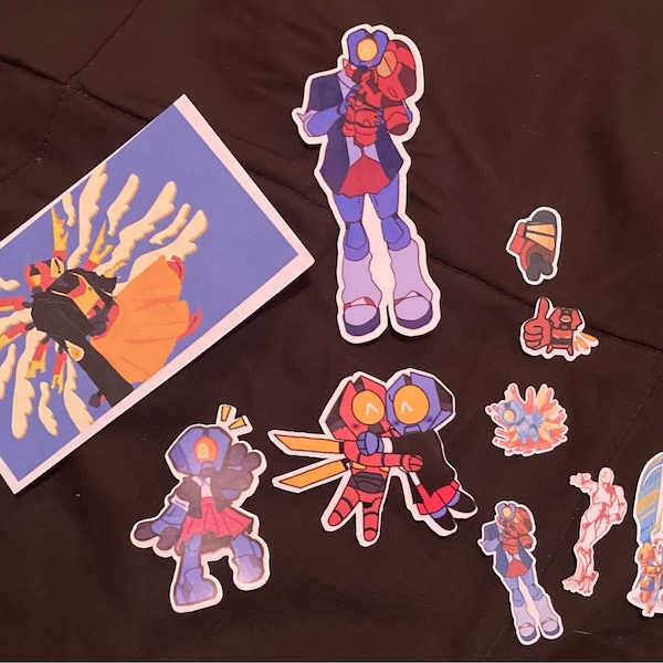 ULTRAKILL V2 X Mirage Yuri Sticker Designed by Staruri - Etsy