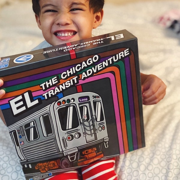 El: the Chicago Transit Adventure - CTA Board Game, Chicago Game ...