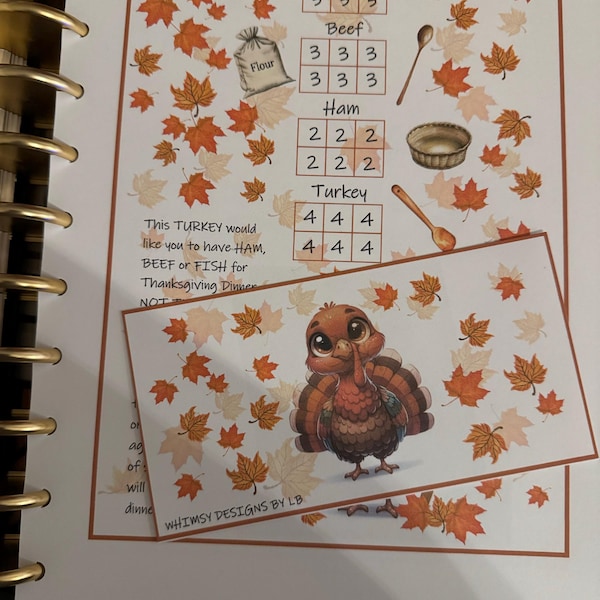 Thanksgiving Dinner? Savings Challenge - Etsy