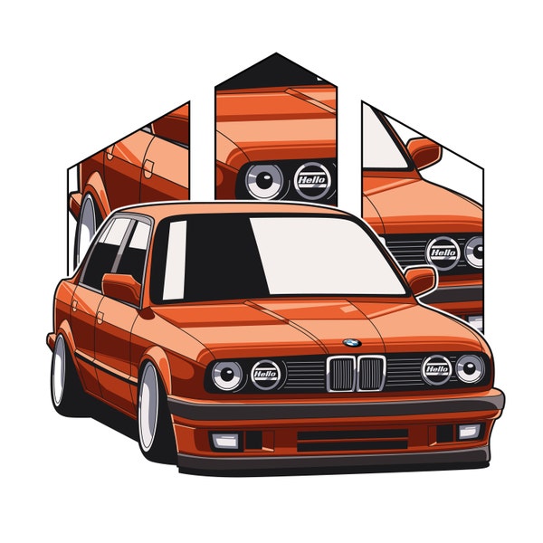 Truck Illustration, Custom Truck Poster, Truck Portrait, Truck Art ...