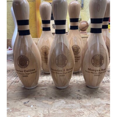 One Plain White Craft Bowling Pin - Etsy