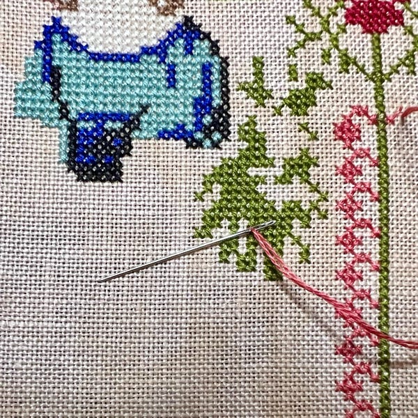 Lap-stitch Dutch Treat Frame - Cross Stitch, Needlepoint - Etsy