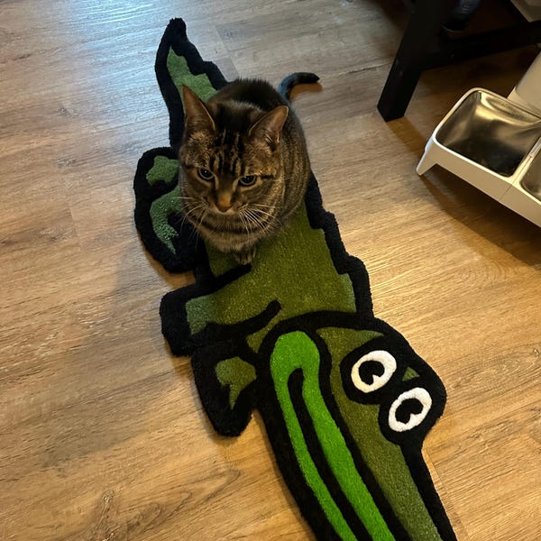 Made to Order GIZZY GATOR - Large King Gizzard and the Lizard Wizard ...