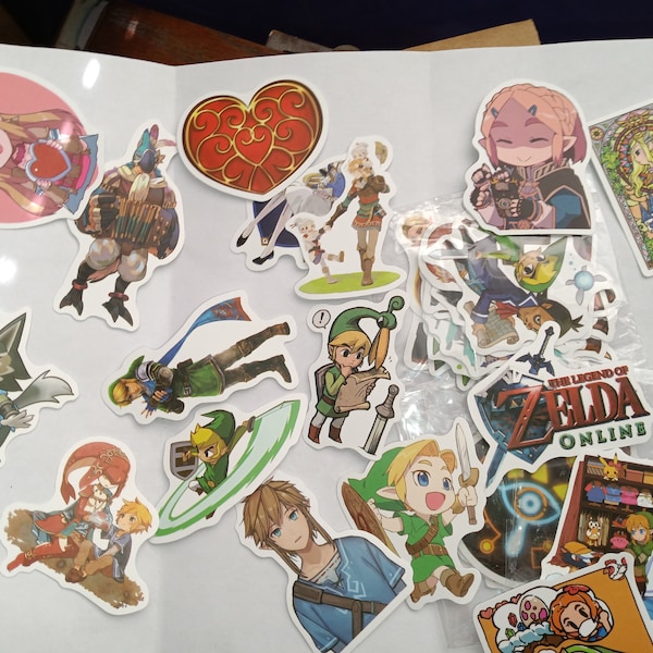 Legend of Zelda, Link Sticker, Cartoon Stickers, Video Gamer Stickers ...