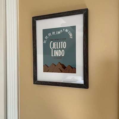PHYSICAL PRINT Cielito Lindo, Latinx Art, Spanish, Latinx Prints, Kids ...