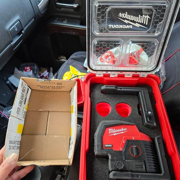 FOAM INSERT to Store M12 Green 125ft Laser 3622-20 in a Milwaukee ...