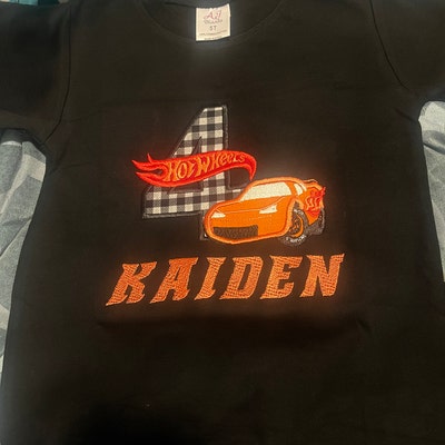 Girls Race Car Shirt, Hot Car, Fast Wheels Shirt, 8th Birthday, Girls ...