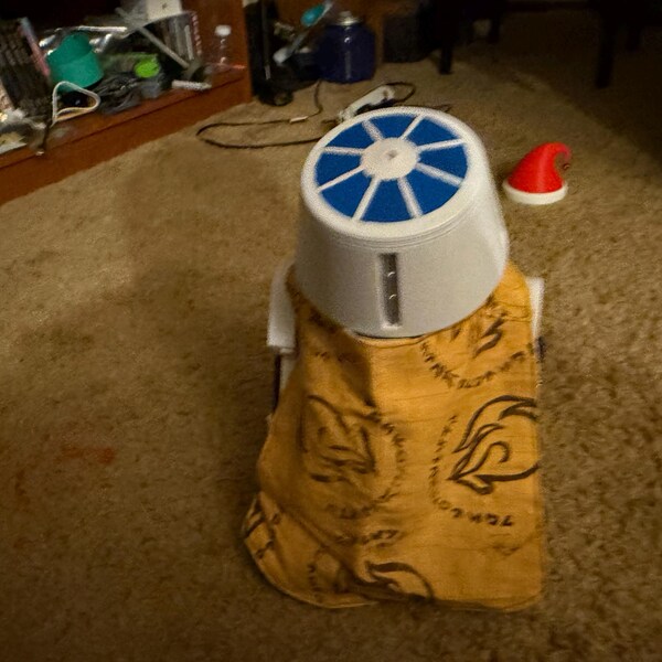 Extra Large Tooka Doll Loth Cat Plush-bespin Blue & Red - Etsy