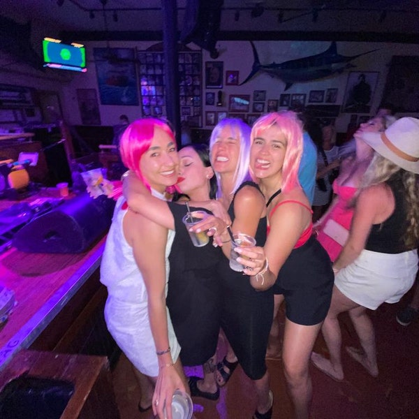 Bachelorette Party Wigs | Neon Pastel Wig With Adjustable Netting ...
