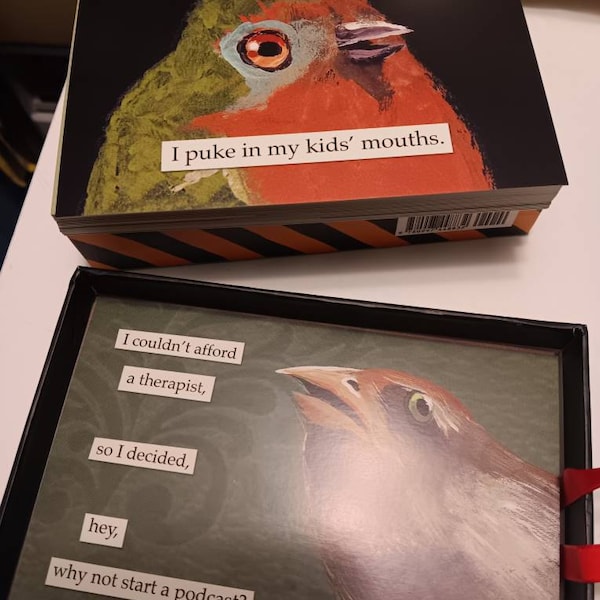 Troubled Bird Postcard Set of 50 - Birds - Animal - Mincing Mockingbird ...