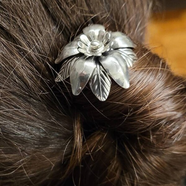 Handmade Hair Comb, Funct. Length 6,5cm,unique Piece,handcrafted,metal ...