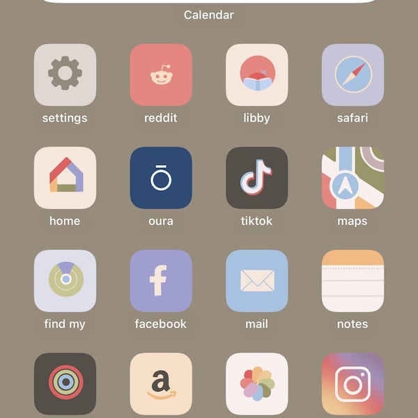 Aesthetic Study and Productivity App Icon Pack | 100+ Cute Hand Drawn ...