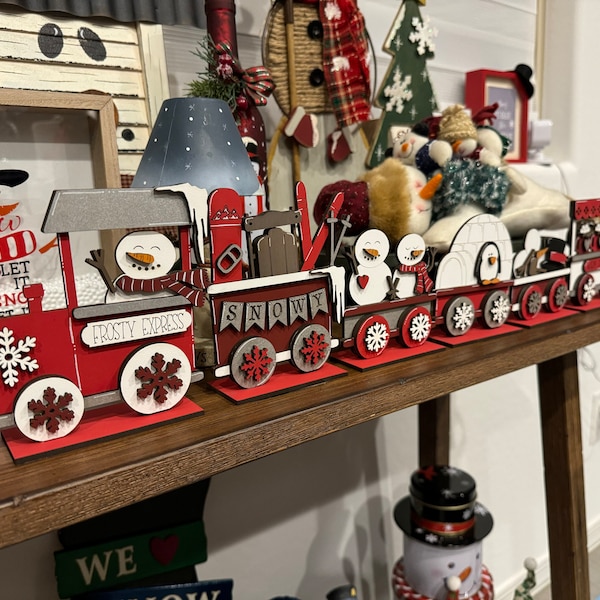 Christmas Train, Santa, Seasonal Decor, Bundle or Individual Available ...