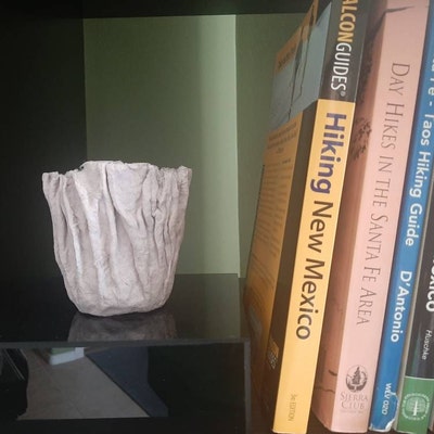 LINEN VESSEL 5 /SCULPTURE / Decorative Object / Minimalist Art ...