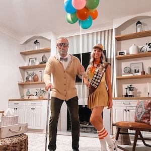 Russel UP Inspired Costume Kids & Adult Sizes, Sash W/ 1 1/4 Buttons ...