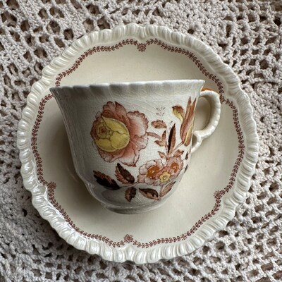 Vintage Paste Jar Ironstone Stack, Vintage Ironstone, White Ironstone ...