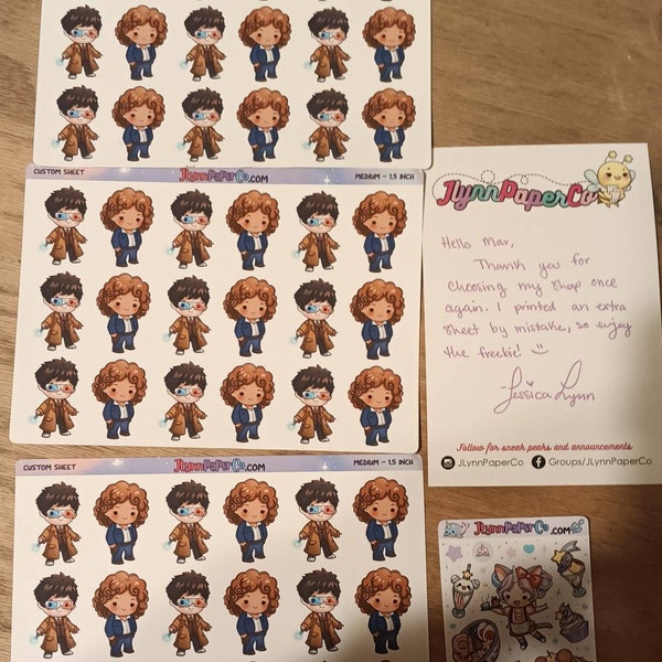 Star Trek TOS Inspired Character Stickers - Etsy