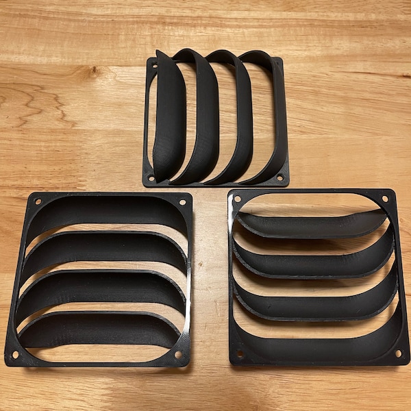 120mm PC Fan Deflector | PC Fan Scoops | PC Fan Exhaust Diverter | Fan ...