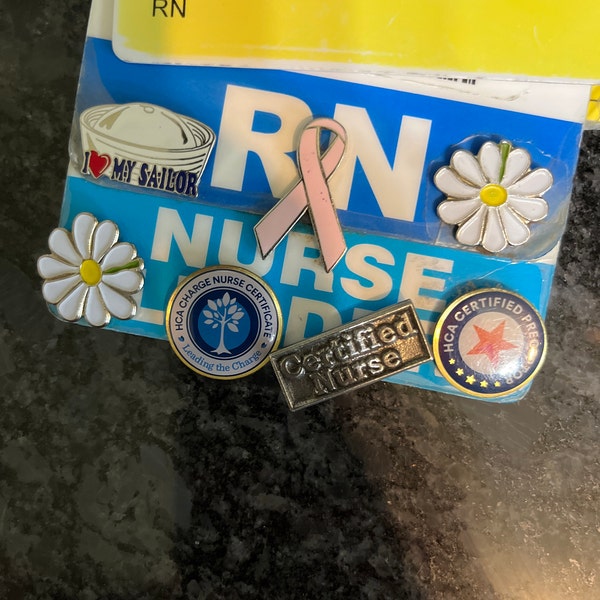 Certified Nurse Pewter Lapel Pin- CC662- Nursing Pins and Gifts- CN ...