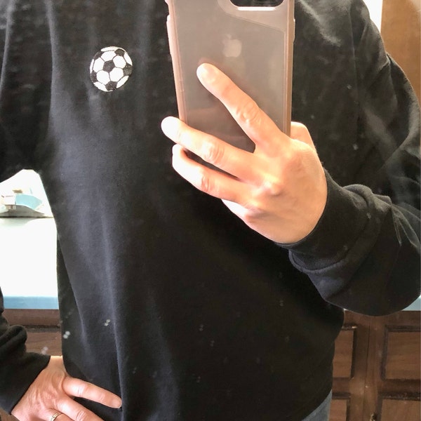 Small Mini Soccer Ball Machine Embroidery Design 4 Sizes Instant ...