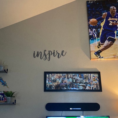 Inspire Sign Metal Inspire Sign Metal Word Art Sign Metal - Etsy